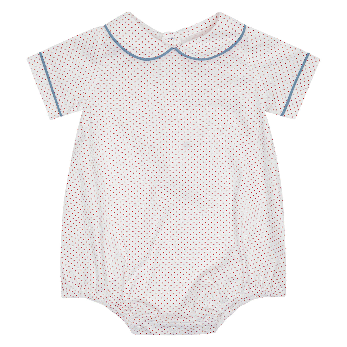Duncan Bubble - Red Micro Dots With Atlantic Twill Piping – The ...